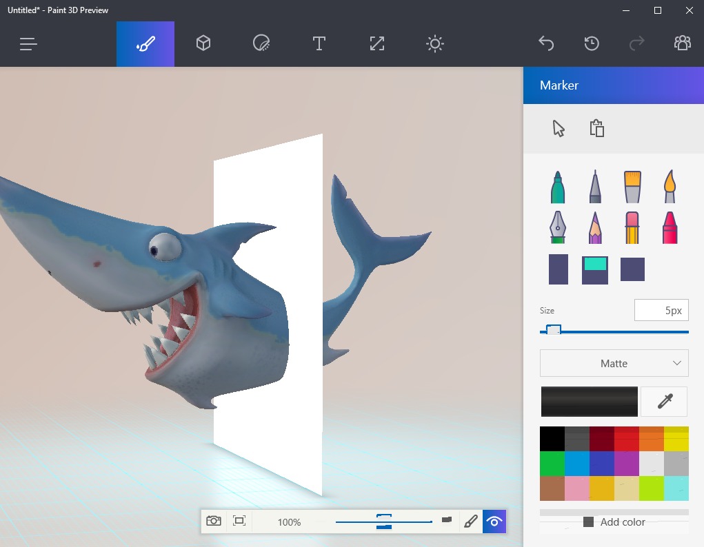 Microsoft Paint 3d Logo Winterose